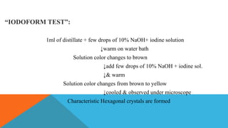Toxicological analysis of visceral sample | PPTX