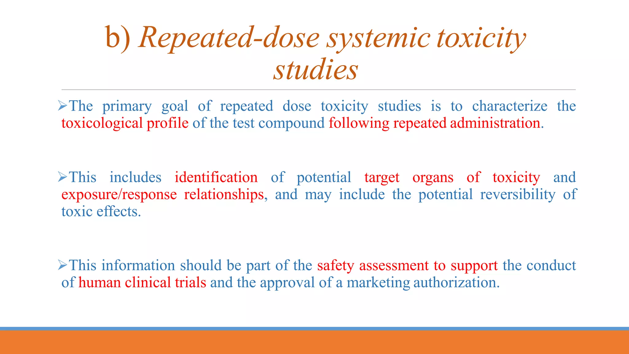 Toxicological approach for drug discovery | PPT