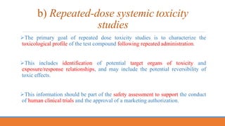 Toxicological approach for drug discovery | PPTX