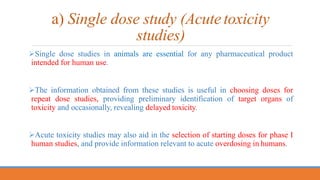 Toxicological approach for drug discovery | PPTX