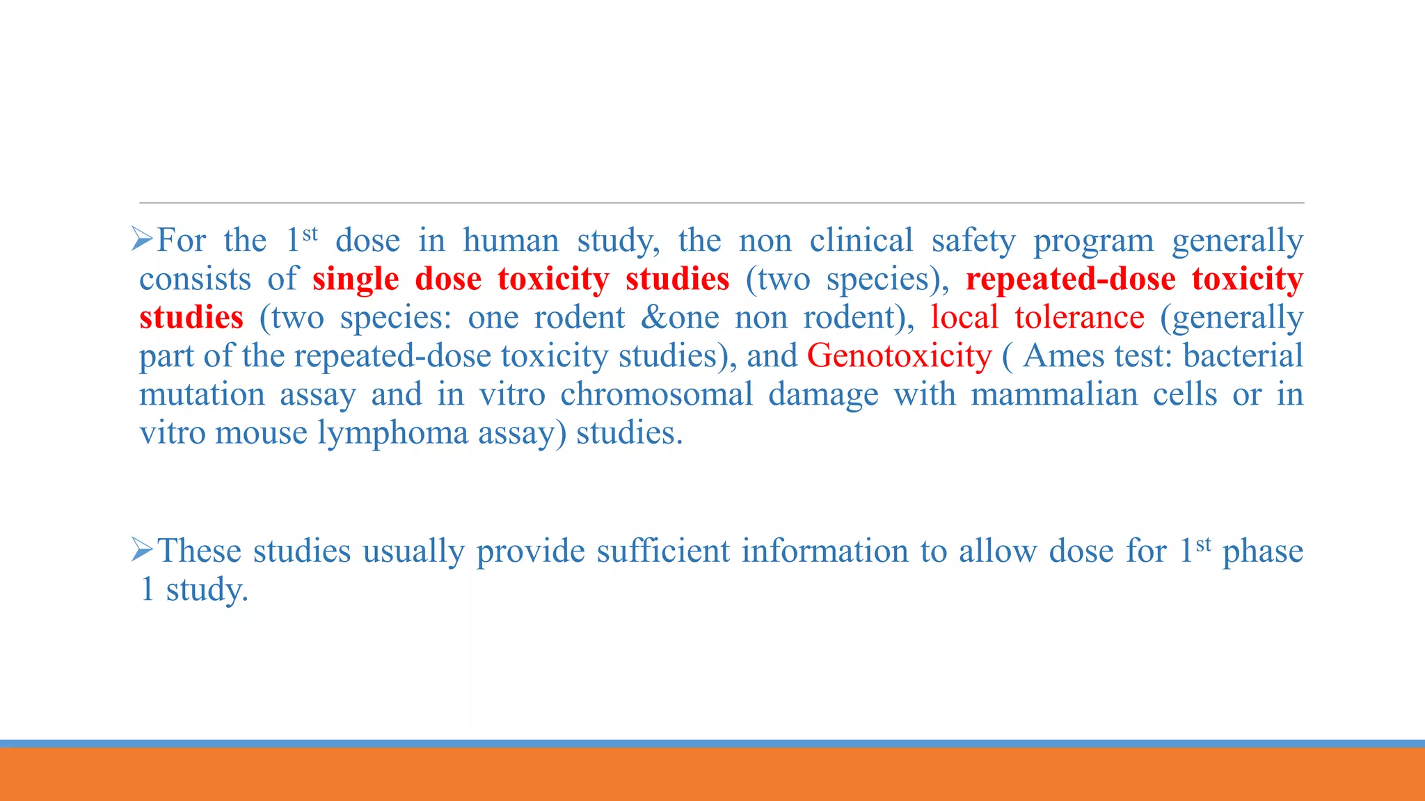 Toxicological Approach to Drug Discovery | PPTX