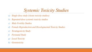 Toxicological Approach to Drug Discovery | PPTX