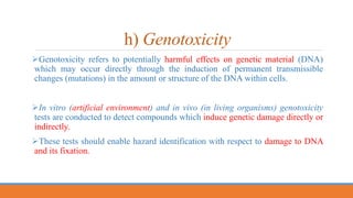Toxicological Approach to Drug Discovery | PPTX