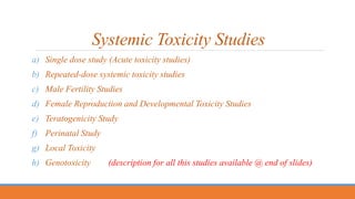 Toxicological Approach to Drug Discovery | PPTX