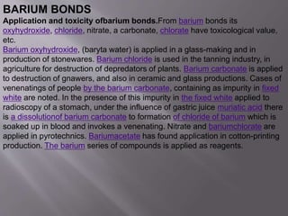 Toxicological chemistry | PPT