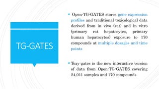 Toxicological databases | PPTX
