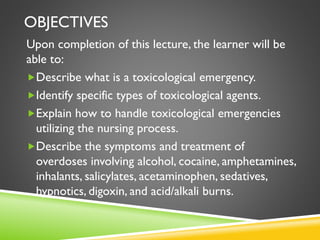 Toxicological emergencies ppt | PPTX