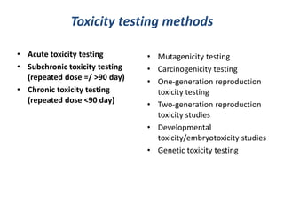 Toxicological screening | PPTX