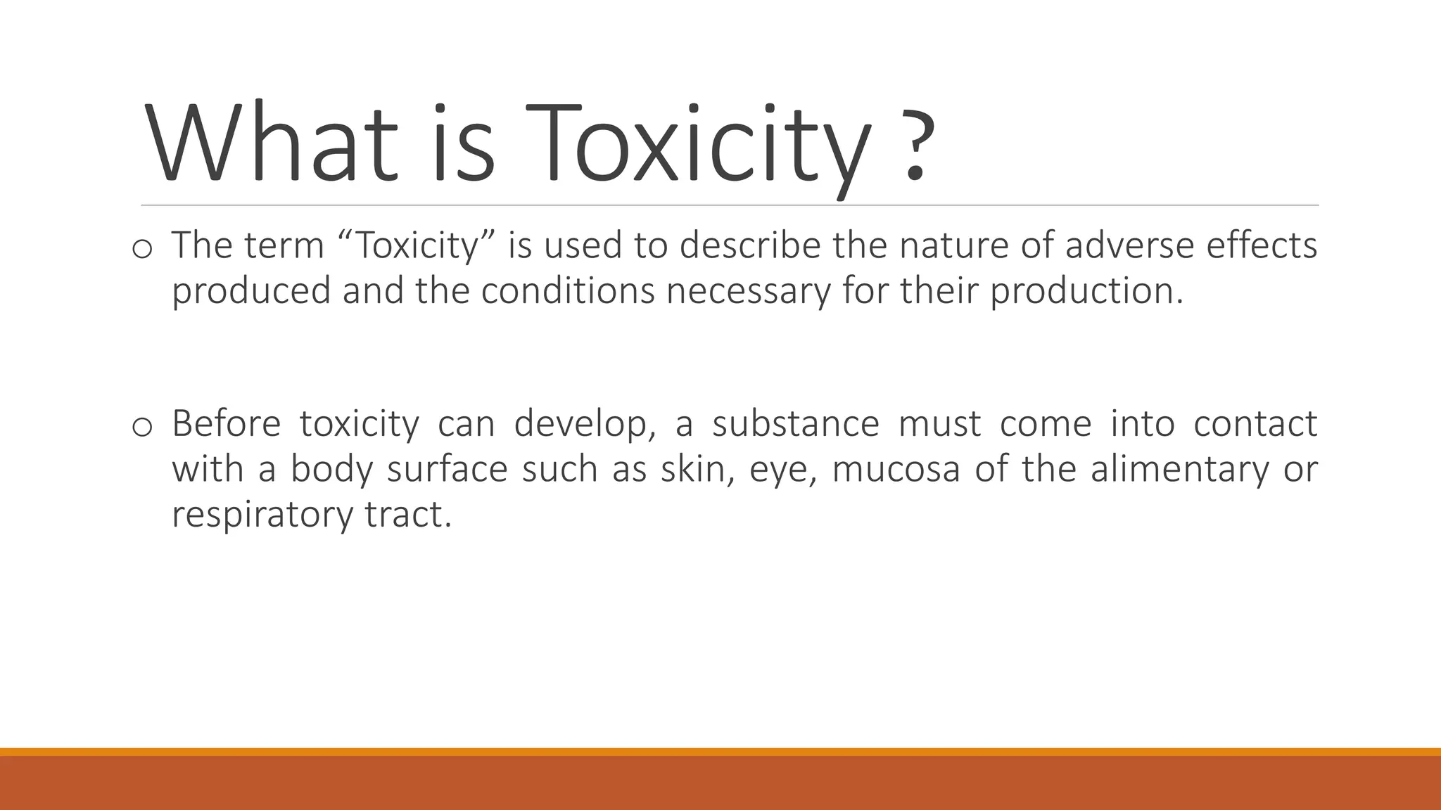 Introduction to Toxicology and Forensic Toxilogical Examination and it ...