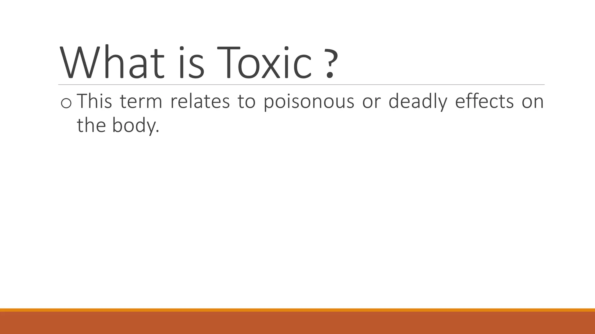 Introduction to Toxicology and Forensic Toxilogical Examination and it ...