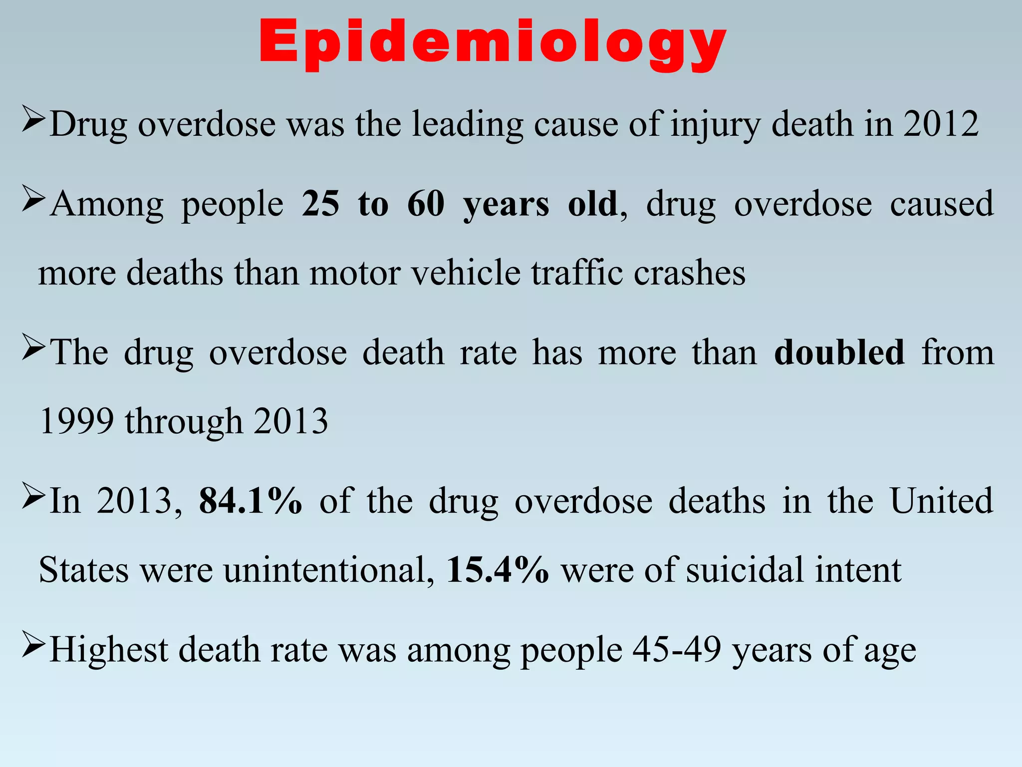 Drug Overdose and its Management - Antidotes | PPT