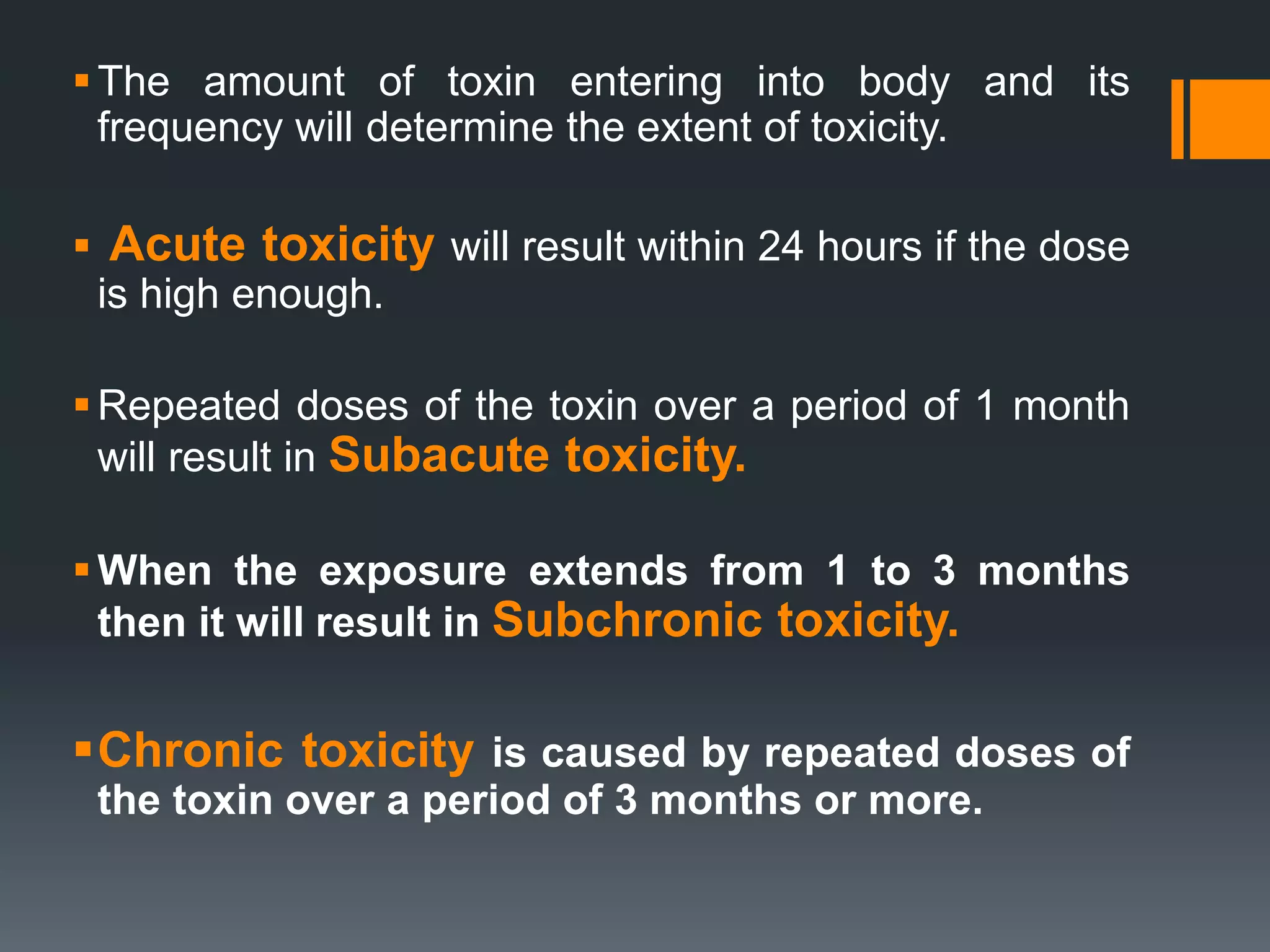 Toxicology | PPTX
