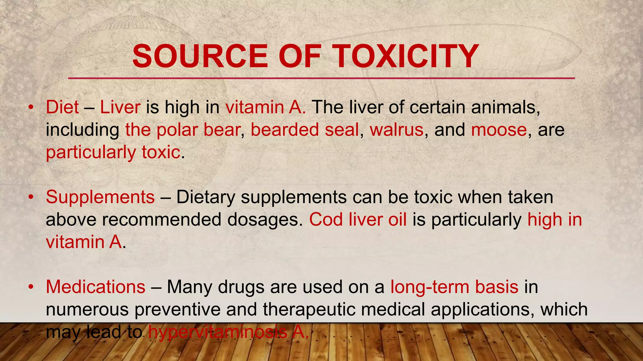 Health Hazards of Hypervitaminosis ( Vitamin A) | PPT