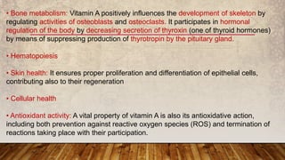 Health Hazards of Hypervitaminosis ( Vitamin A) | PPTX