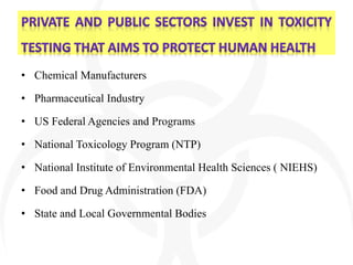 Toxicology | PPTX