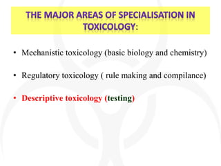 Toxicology | PPTX