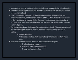 Introduction to toxicology | DOCX
