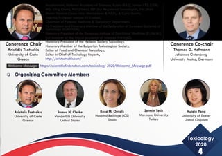 Toxicology 2020 brochure | PPT