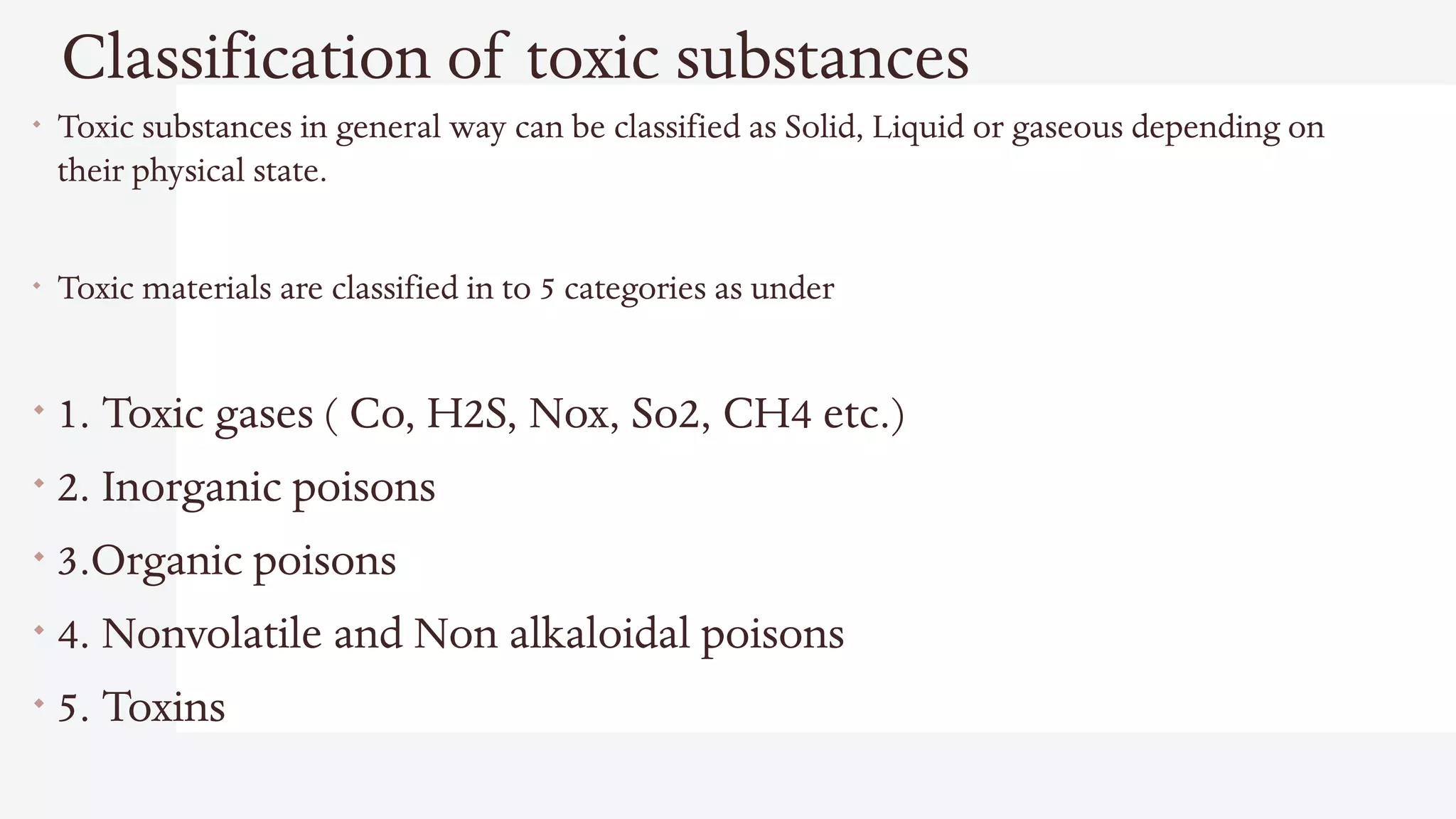 Toxicology | PDF