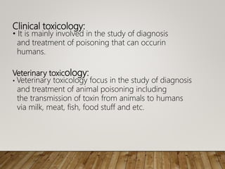 Toxicology.pptx | Chemistry | Science