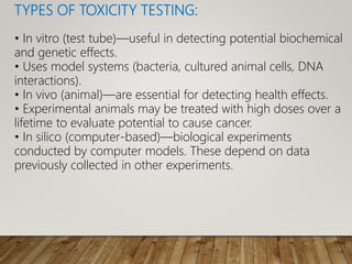 Toxicology.pptx | Chemistry | Science