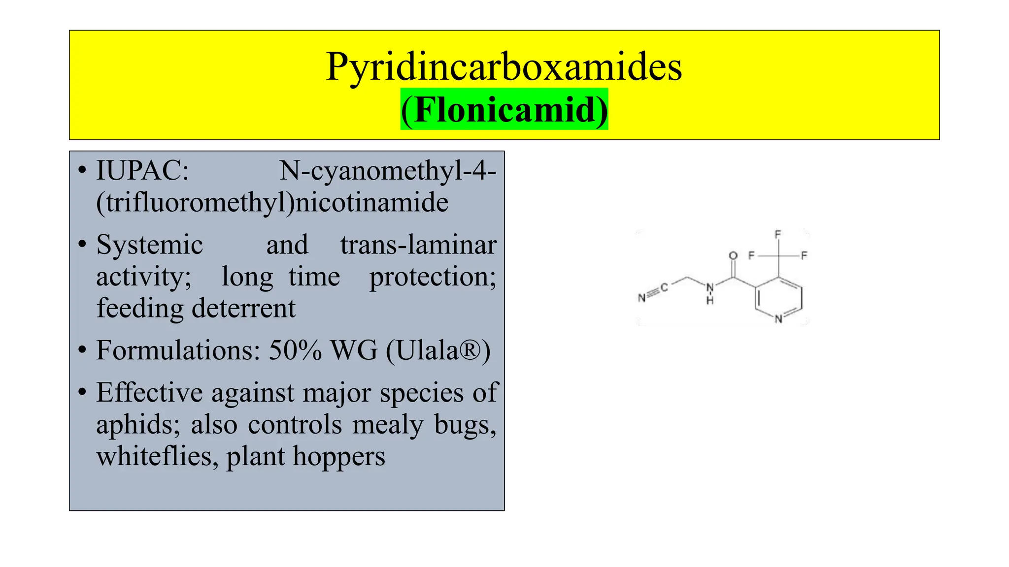 Developments in newer molecules of insecticide the modes of action and ...