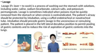 toxicology lecture one for fifth stage students | PPTX