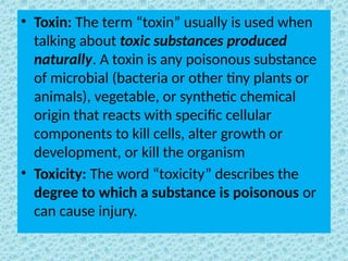 TOXICOLOGY HEAVY METALS DOSES AND RESPONSE | PPTX