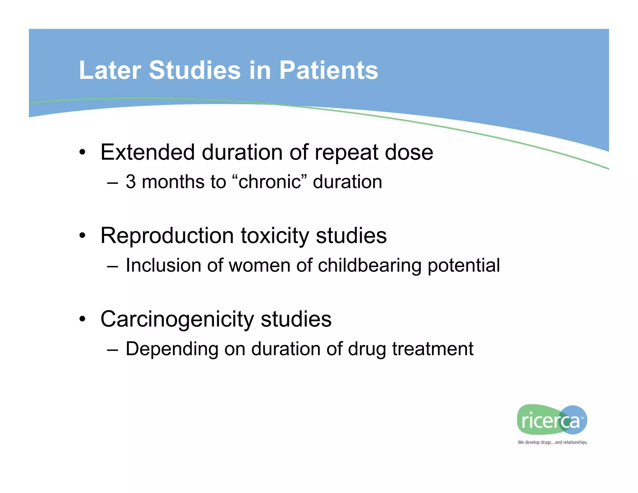Toxicology in Drug Development | PDF