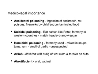 Toxicology - Phosphorus Poisoning | PPTX