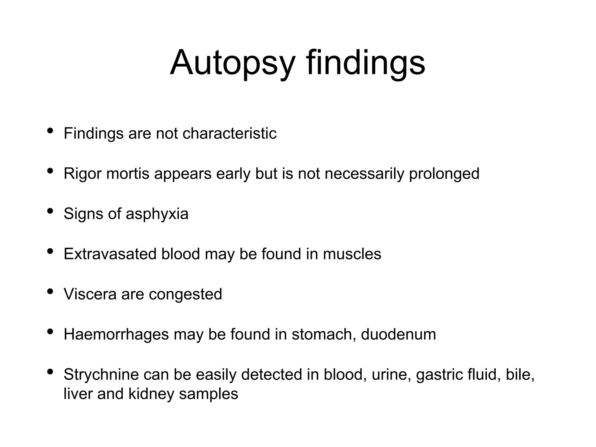 Toxicology - Strychnine / strychnos nux-vomica poisoning | PPTX