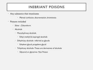 Toxicology and its related mechanisms of action | PPTX