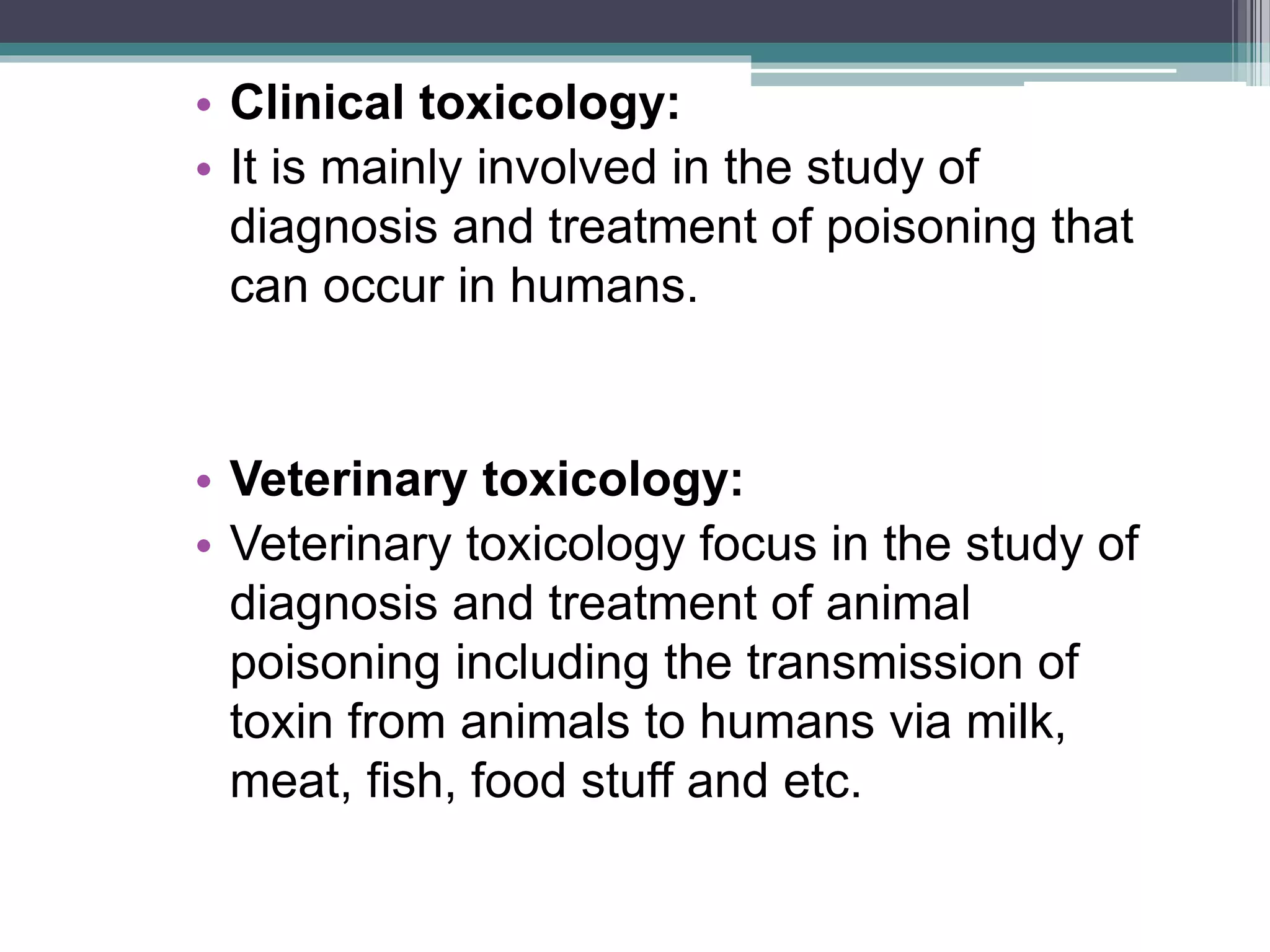 Toxicology and its types by Kashikant Yadav | PPTX