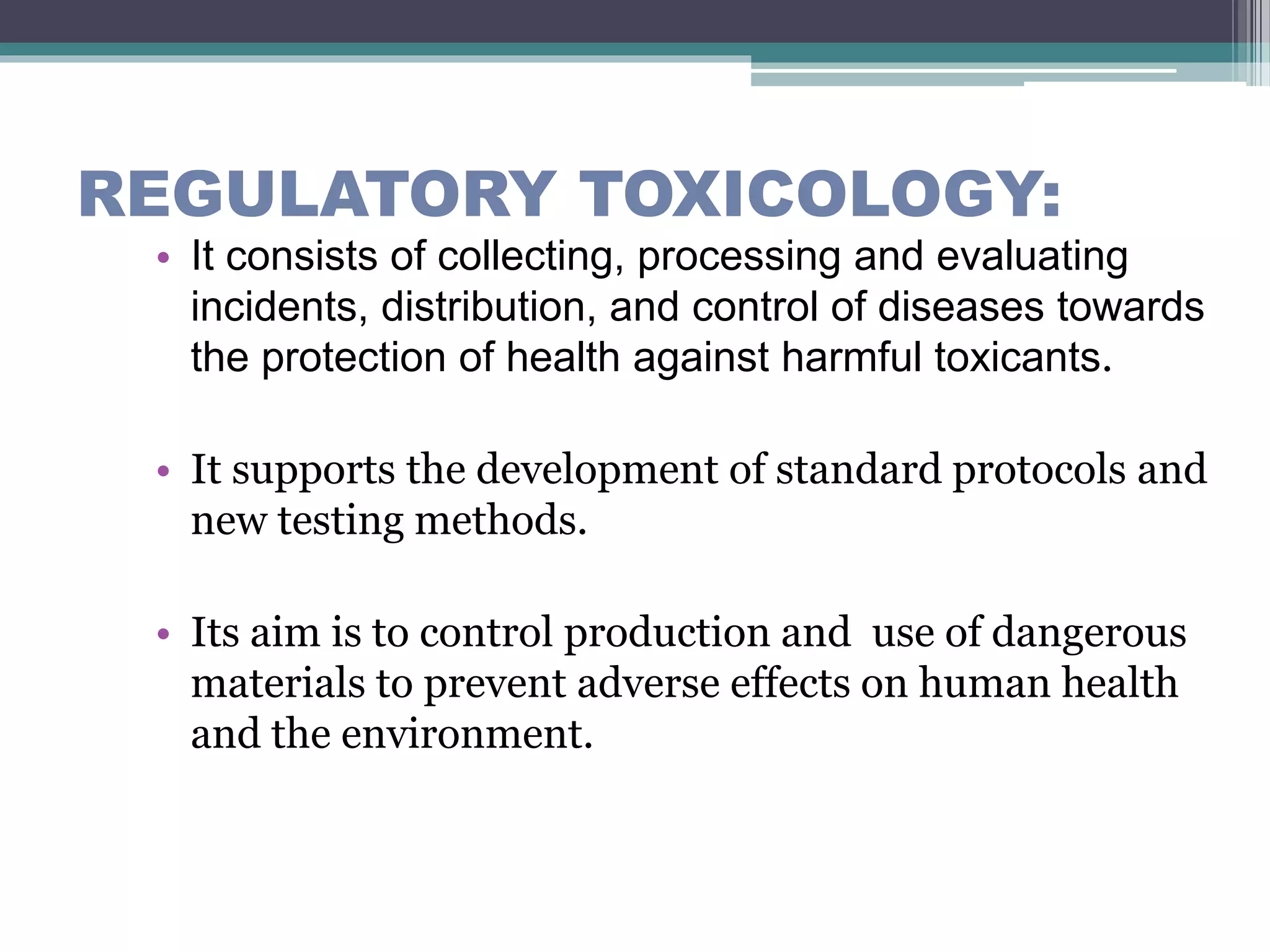 Toxicology and its types by Kashikant Yadav | PPTX