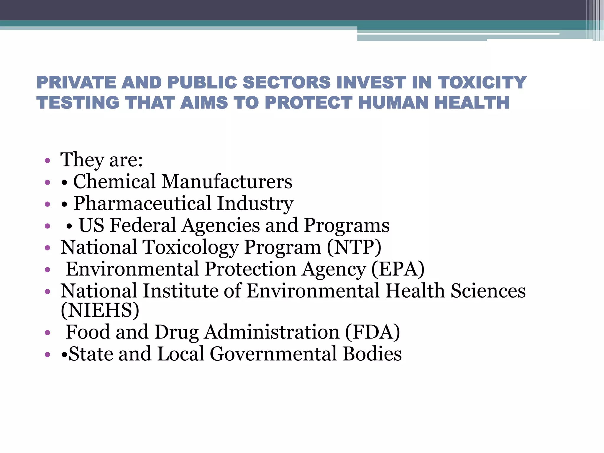 Toxicology and its types by Kashikant Yadav | PPTX