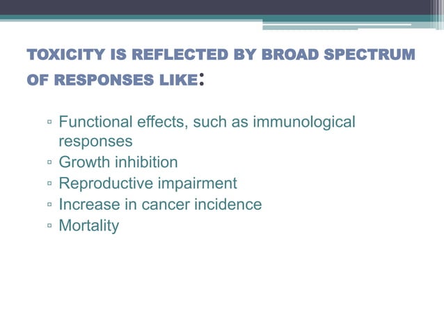 Toxicology and its types by Kashikant Yadav | PPTX