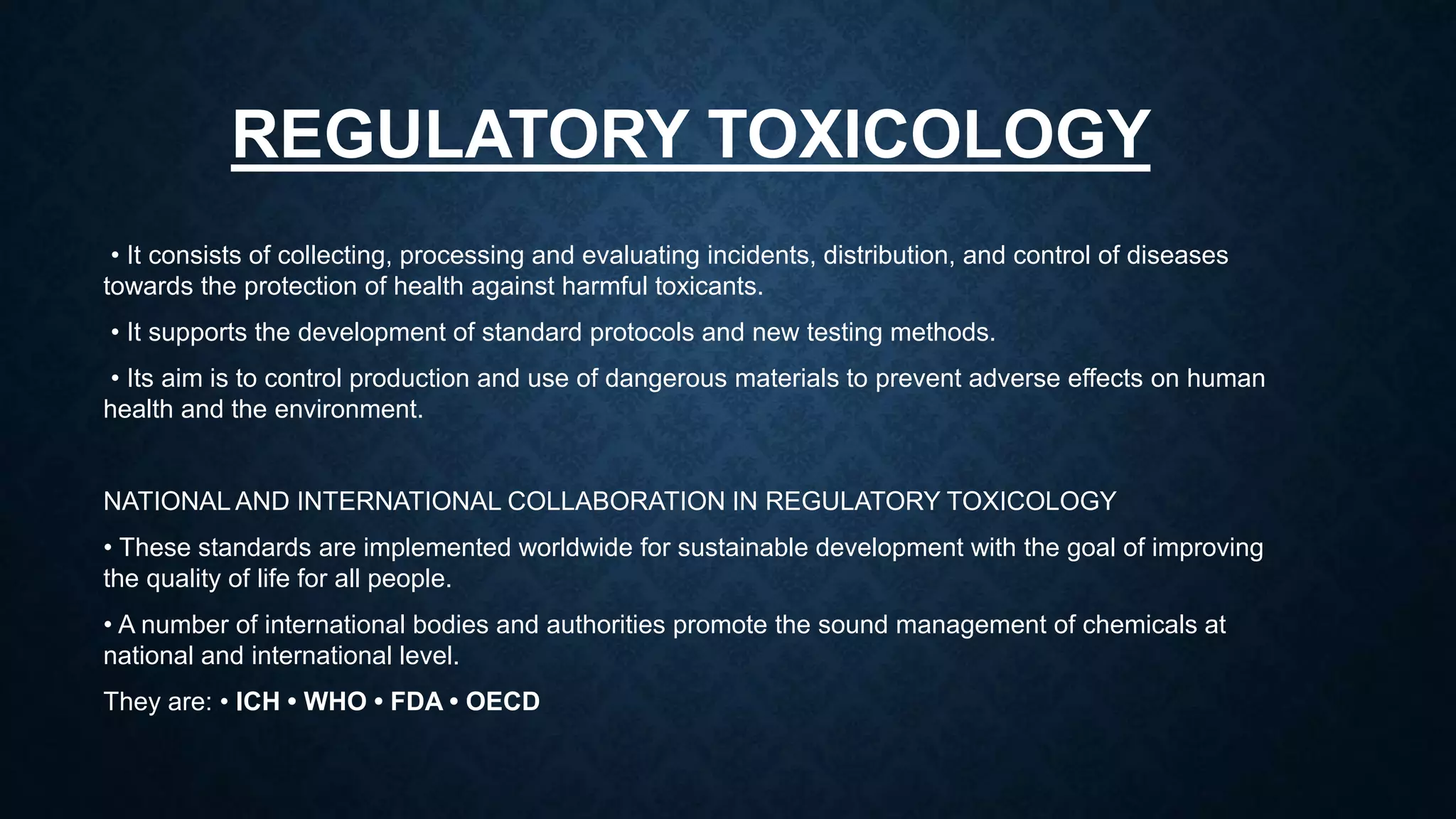Toxicology and its types | PPTX