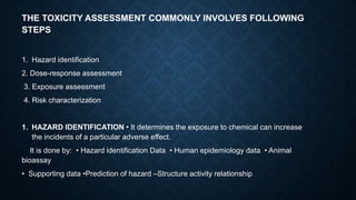 Toxicology and its types | PPTX