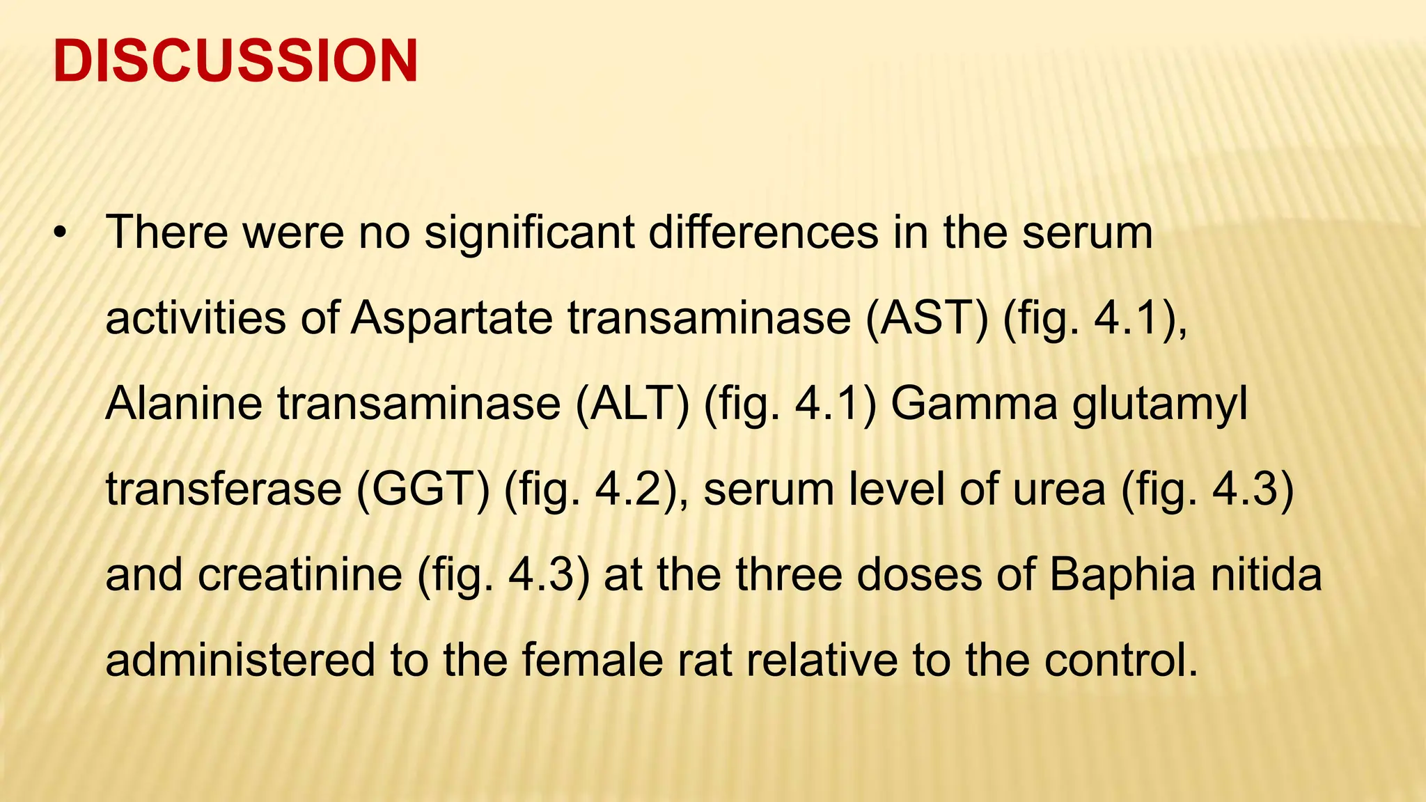 TOXICOLOGY ASSESSMENT PPT.pptx of baphia nitida extract | PPT