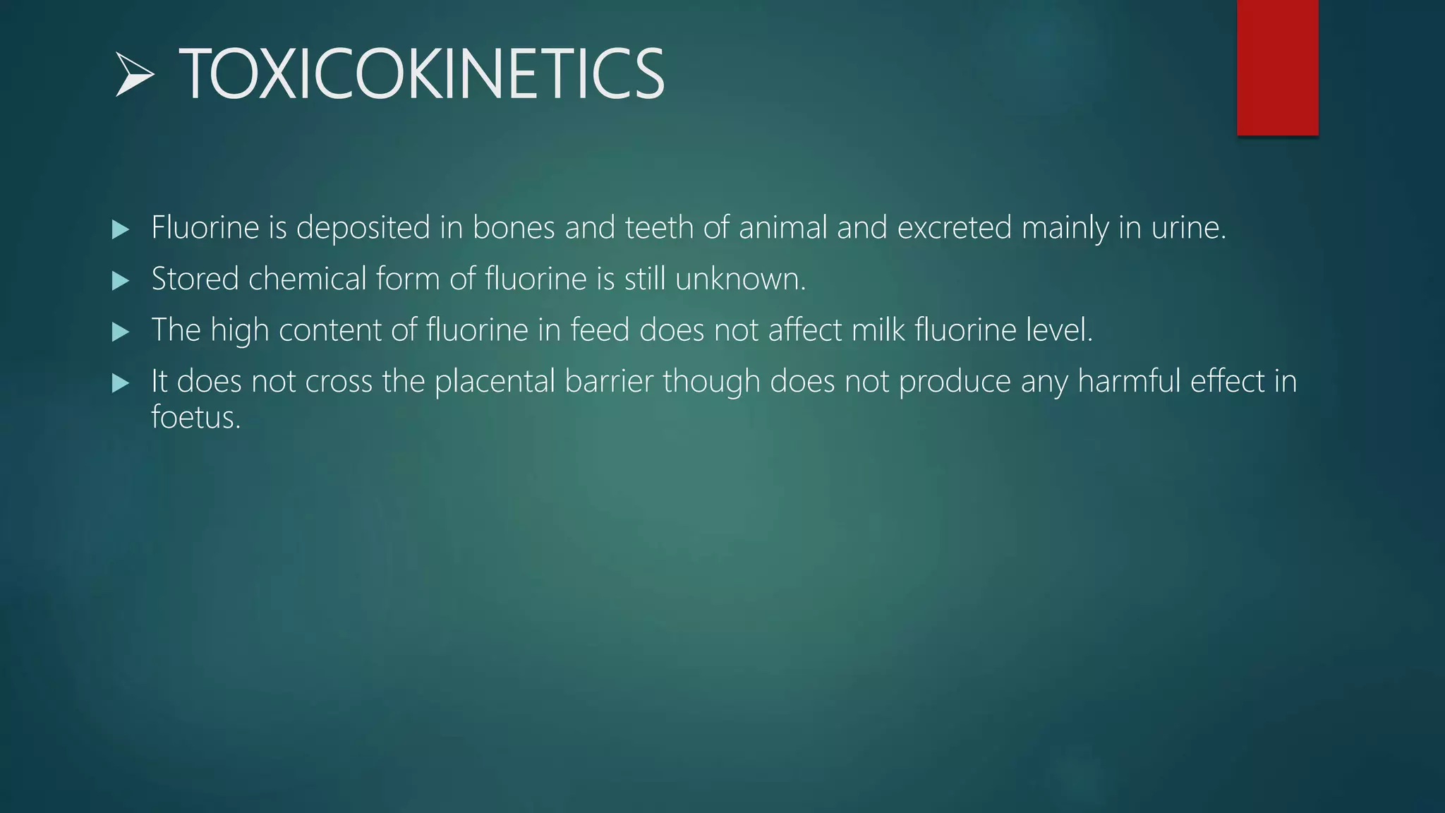fluorine toxicity | PPTX