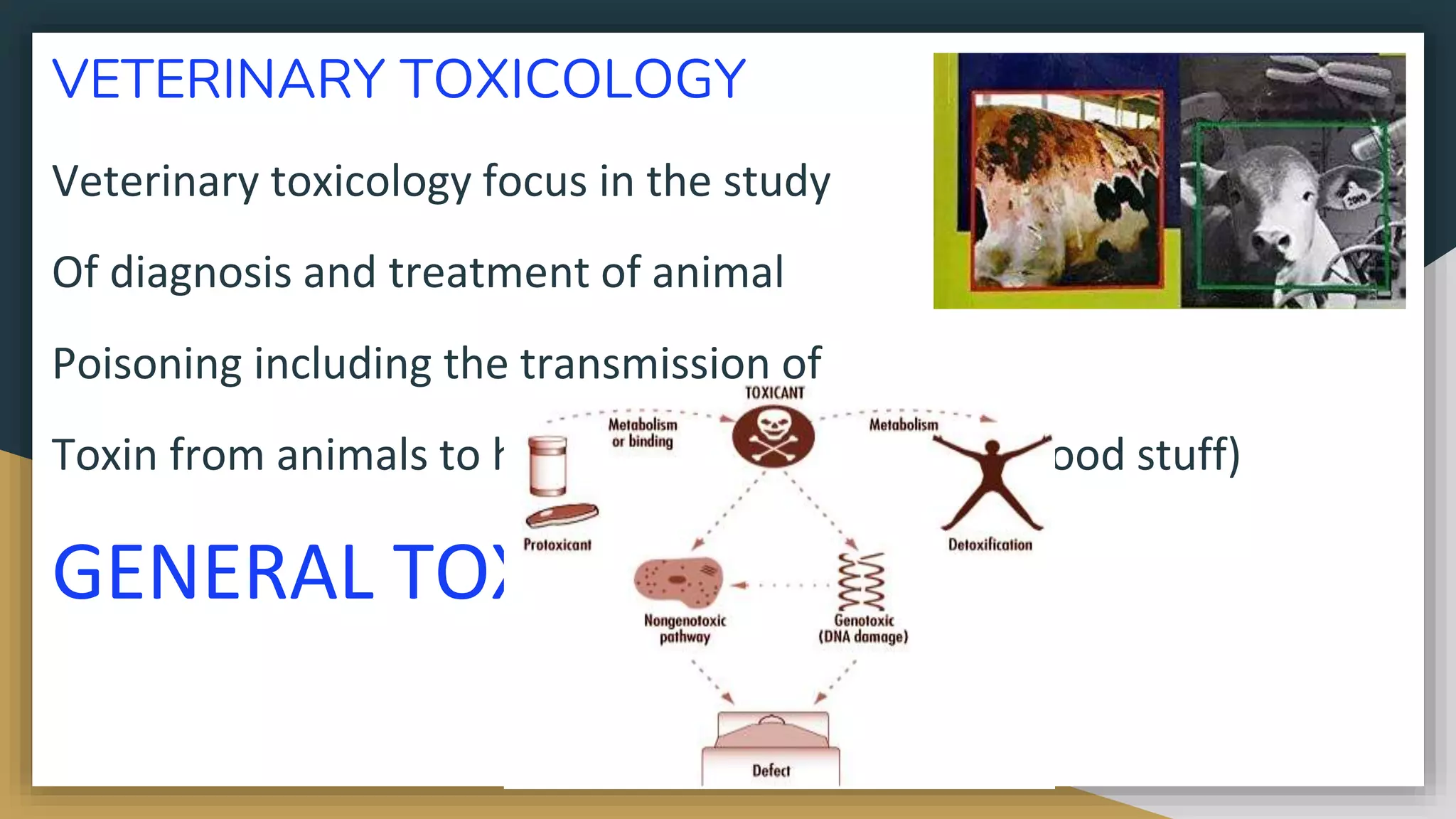 TOXICOLOGY AND ITS TYPES | PPTX