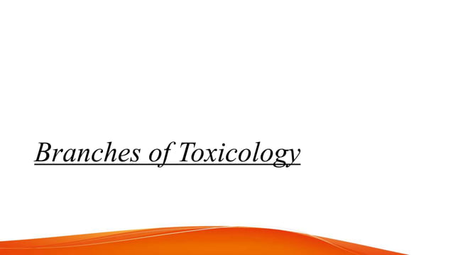 Toxicology | Definition | Types | Regulatory Guidelines | OECD ...