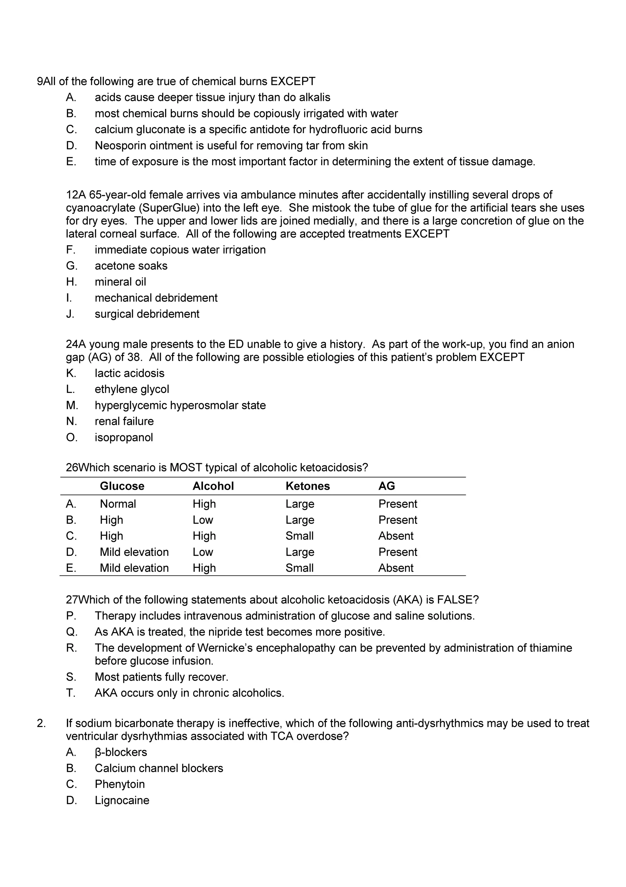 Toxicology MCQ with Answers | PDF