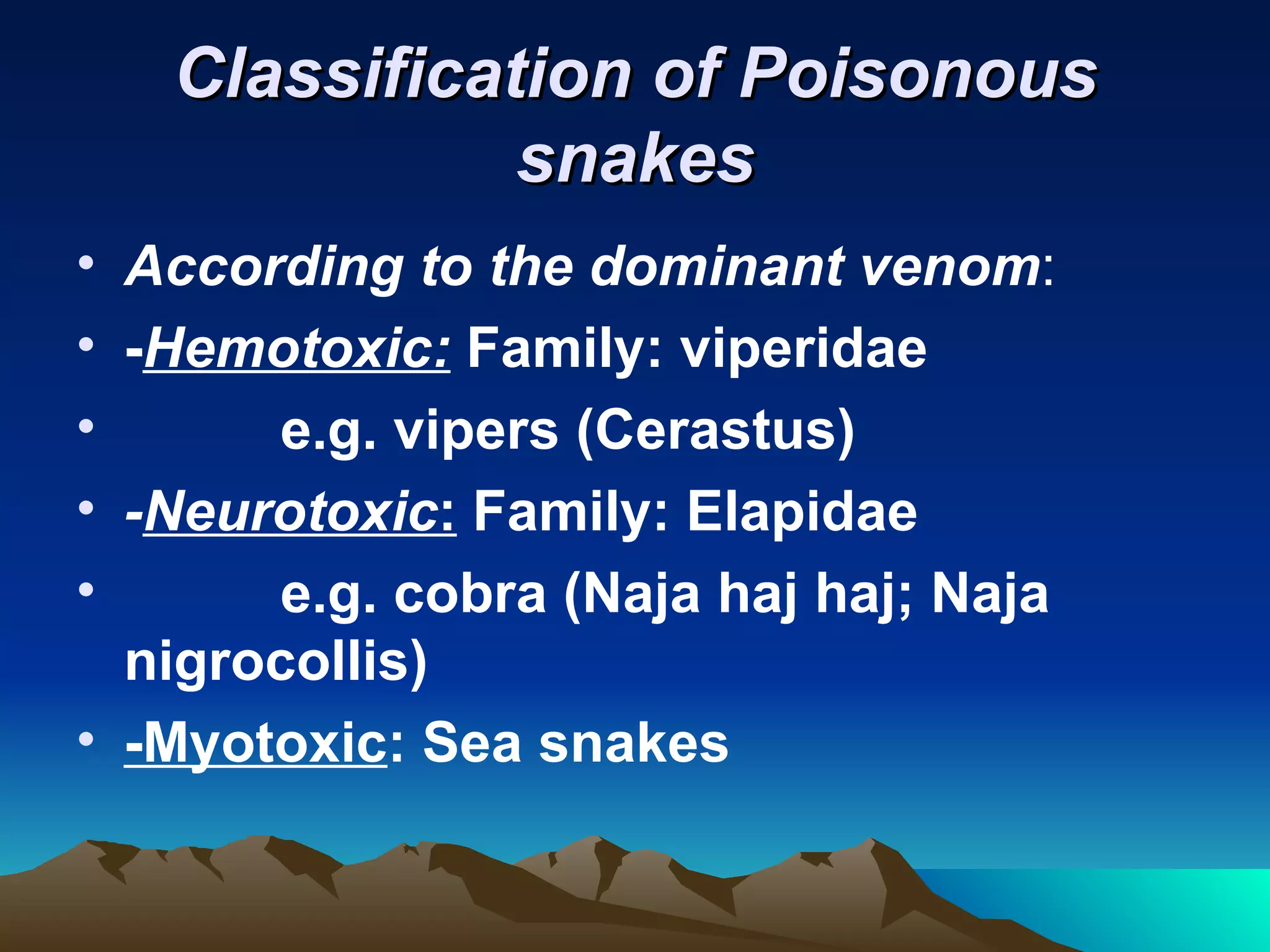 Toxicology of animal poisoning | PPT