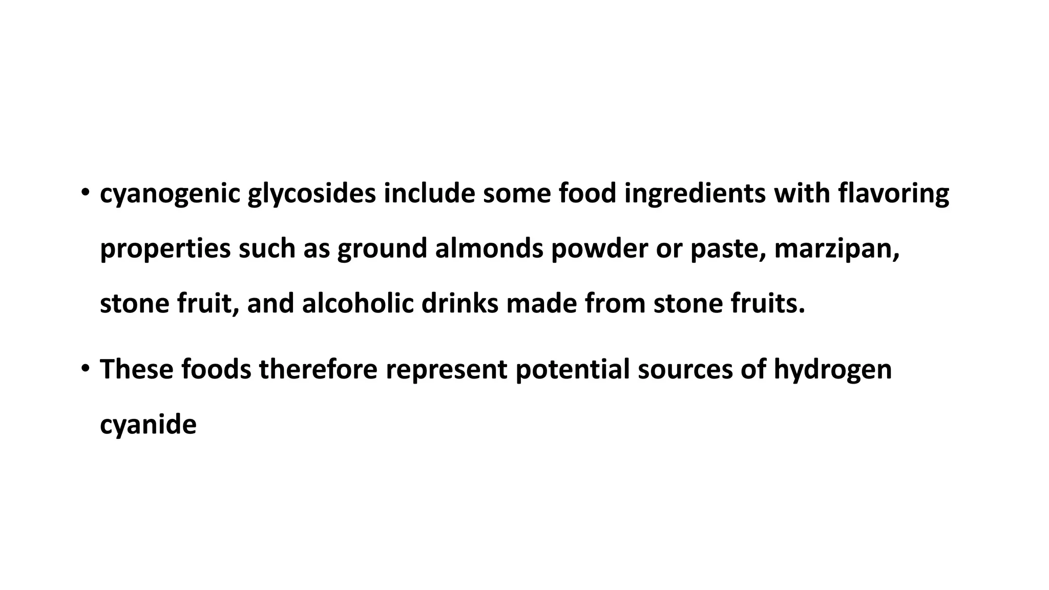 Toxicology of cardioactive & cyanogenic glycosides (1) | PPTX