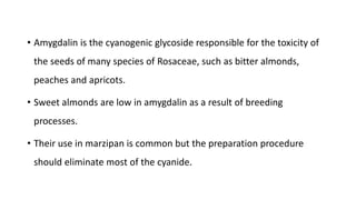 Toxicology of cardioactive & cyanogenic glycosides (1) | PPT