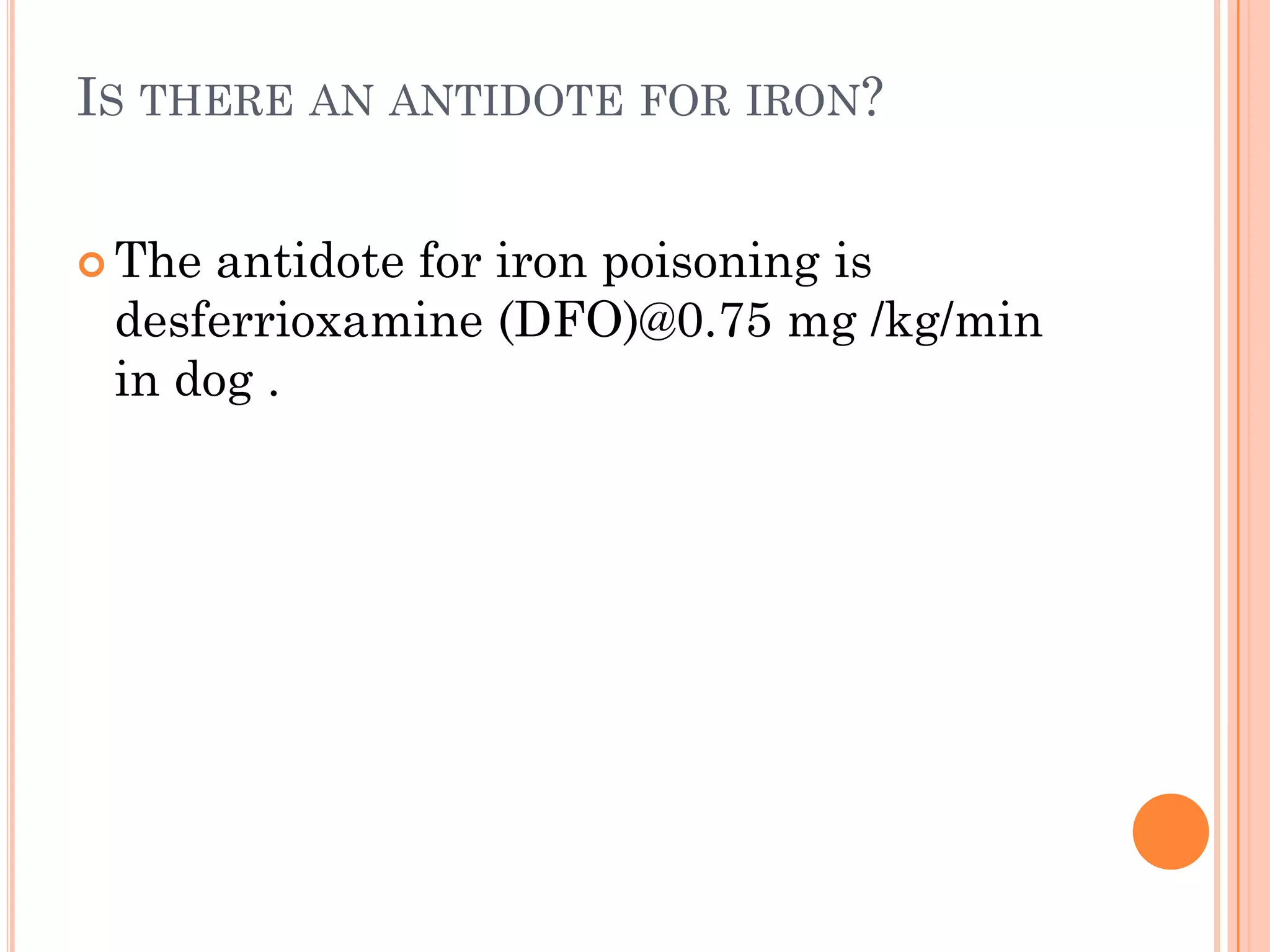 Toxicology of metal & non metals in veterinary (iron, cobalt, fluorine ...