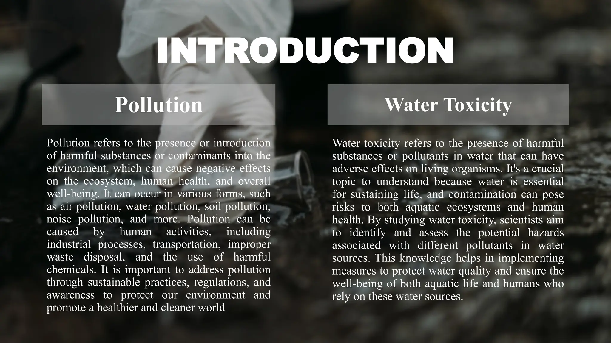 Toxicology of Water is important topic.pptx