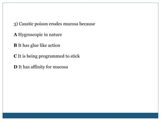 Toxicology part 2 | PPT