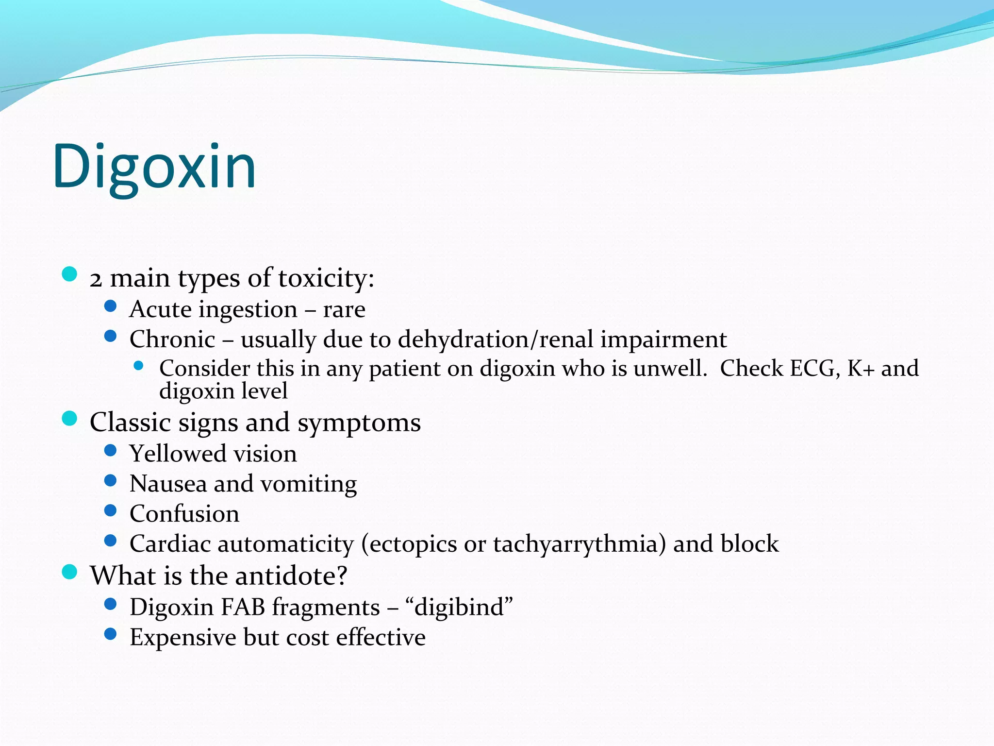 Toxicology pgy 1+2 2013 | PPT
